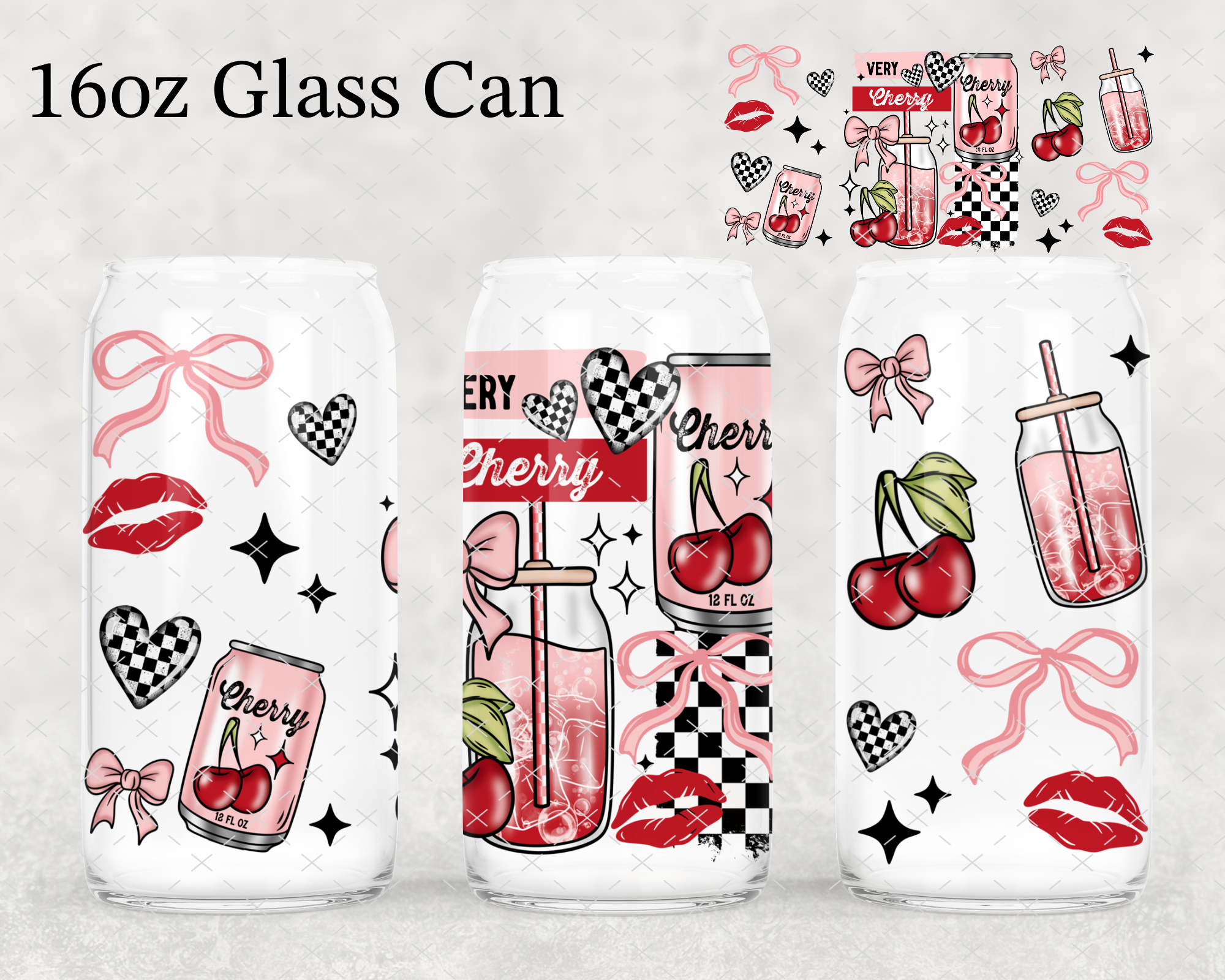 MTO Very Cherry UV Cup Wrap – Danni D Designs