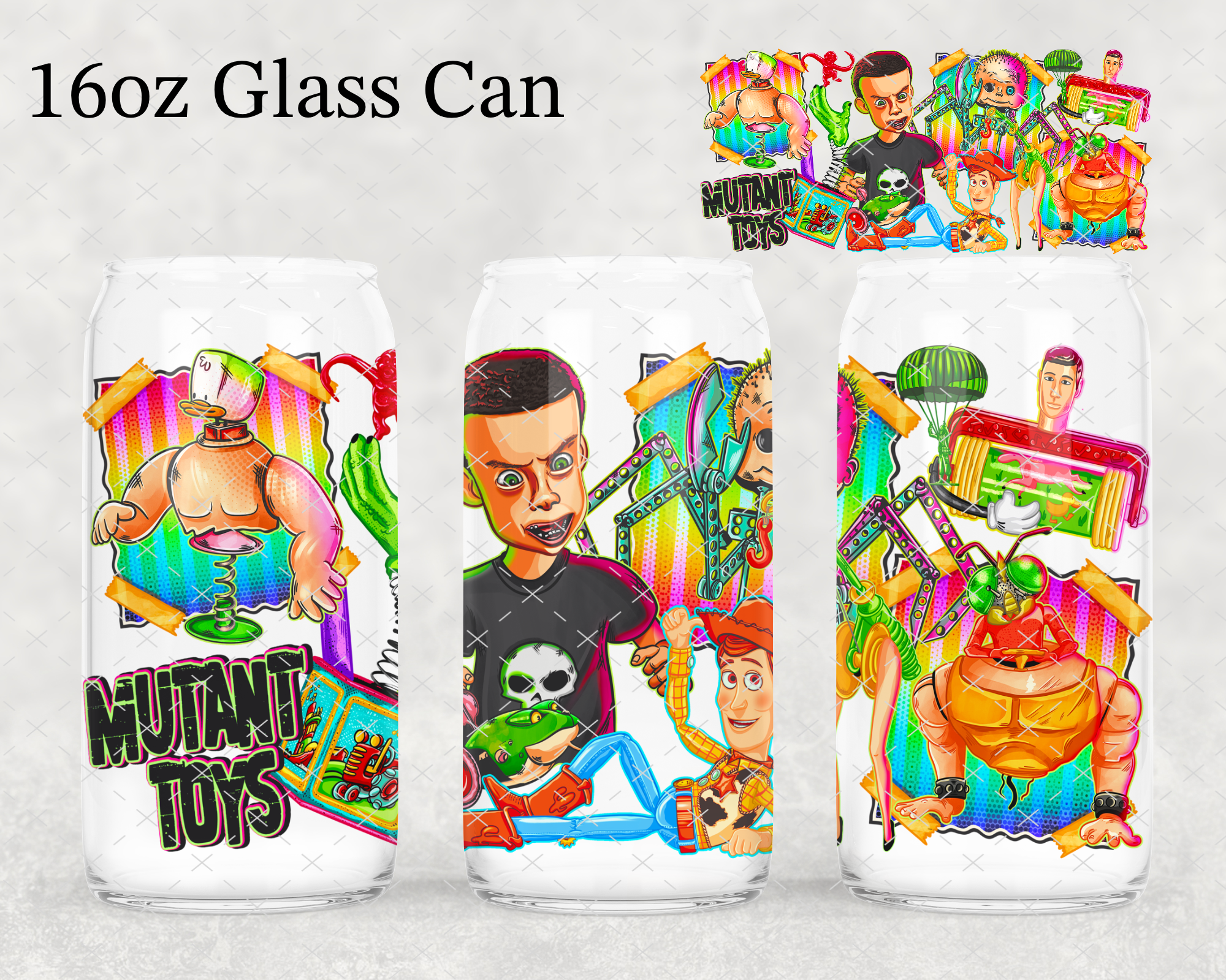 MTO Mutant Toys UV Cup Wrap – Danni D Designs