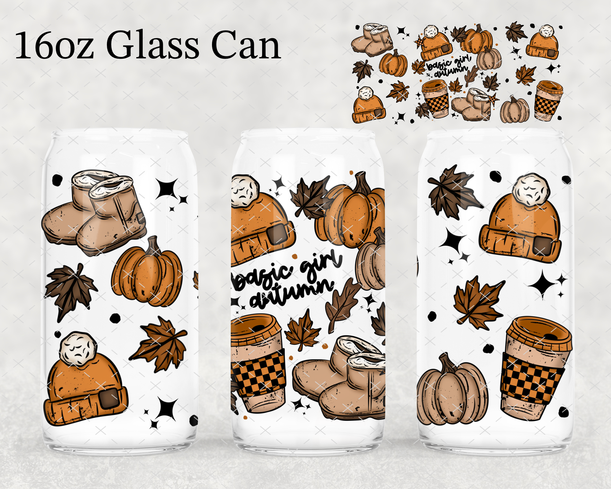 MTO Basic Girl Autumn UV Cup Wrap – Danni D Designs