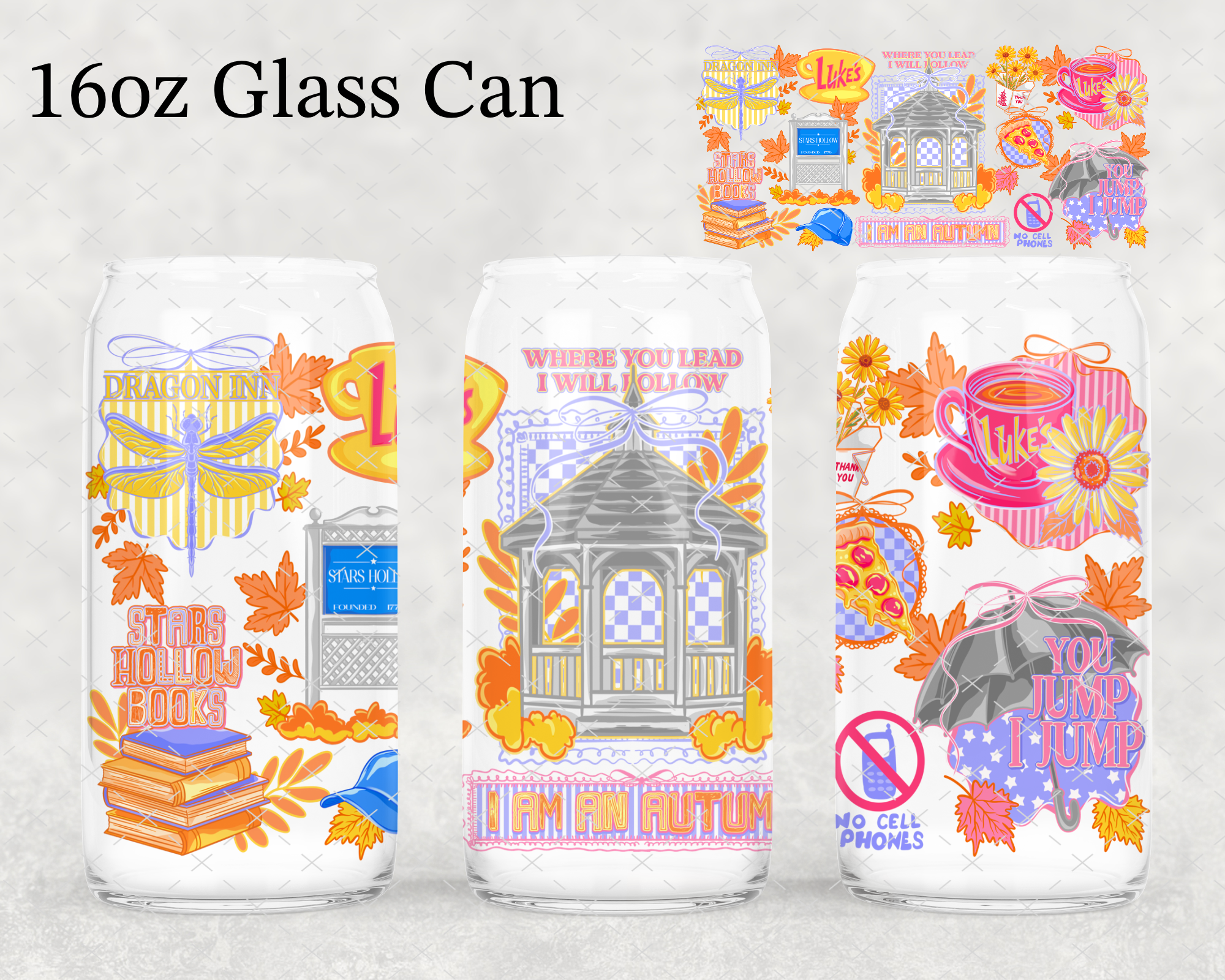 MTO Stars Hollow UV Cup Wrap – Danni D Designs