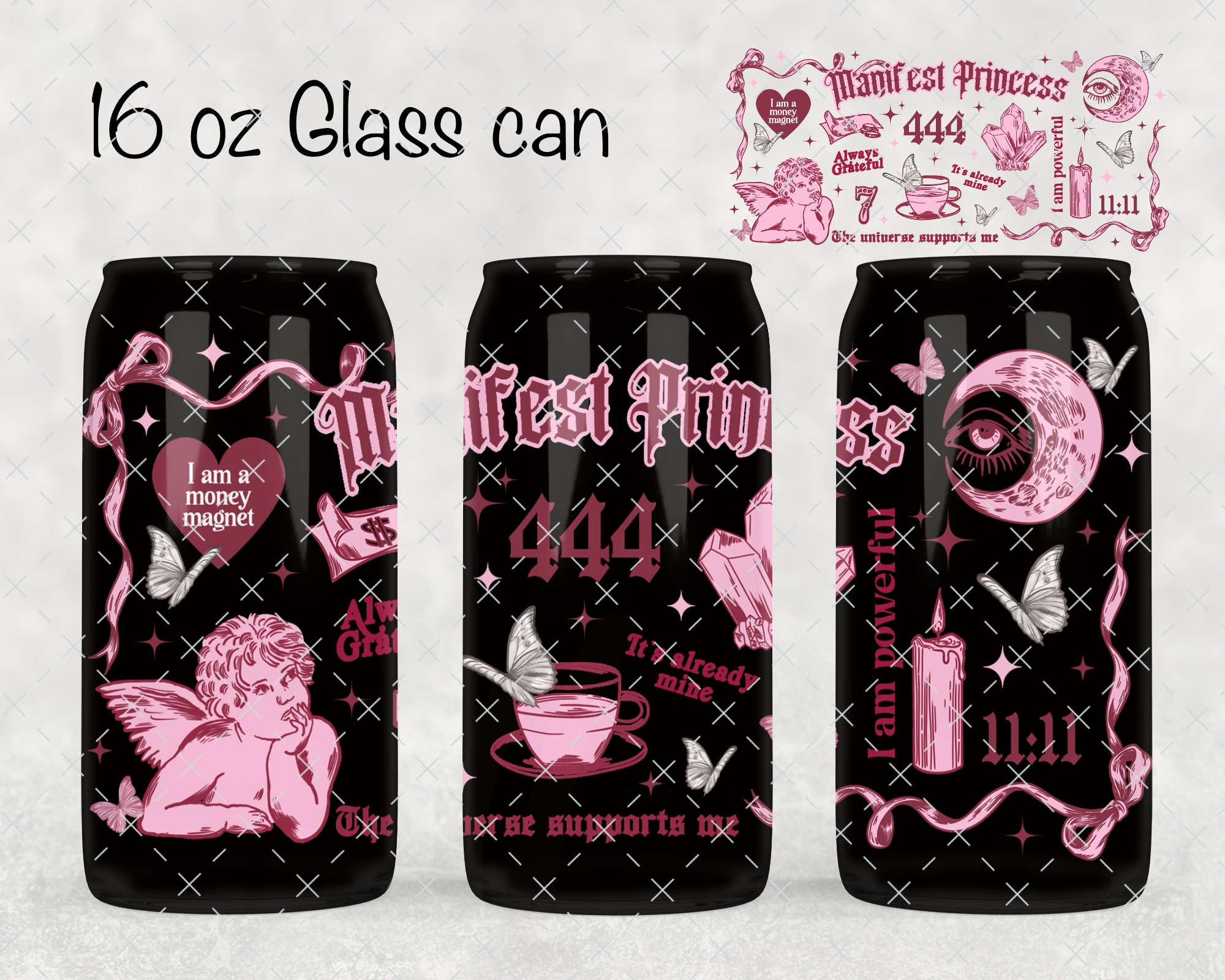 MTO Manifest Princess UV Cup Wrap – Danni D Designs